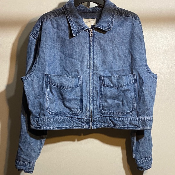 Universal Thread | Jackets & Coats | Universal Thread Zipup Denim ...